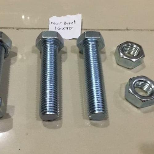 Jual MUR BAUT GALVANIS M30 X 90 + 2 RING - Jakarta Pusat - Valve Besi ...