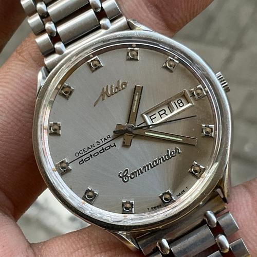 Jual JAM KUNO MIDO COMMANDER 8439 GENERASI PERTAMA SERI 76 ORIGINAL ...