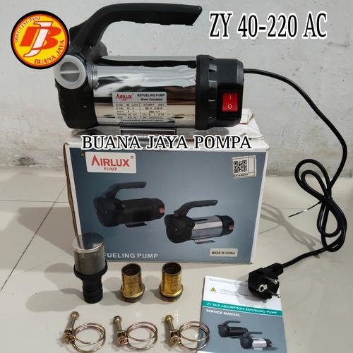 Jual POMPA SOLAR POMPA OLI AC 220 Volt AIRLUX ZY 40 220Volt Pompa ...