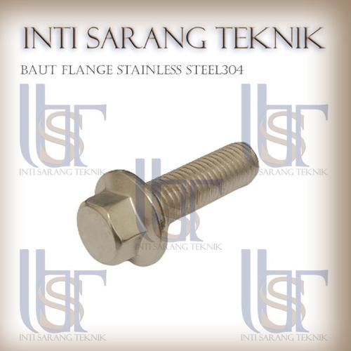 Jual Baut Flange M12 X 50 MM Stainless steel 304 - Jakarta Pusat - inti ...