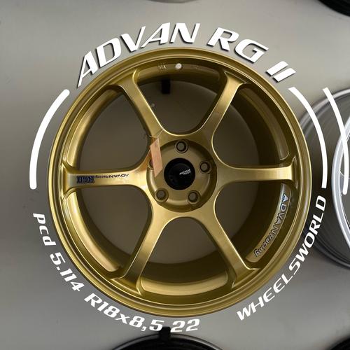 Jual Velg R18 advan RG II by jf luxury flowforming - Kota Surabaya ...