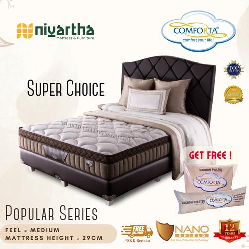Jual Springbed Comforta Super Choice FULLSET - 200x90 - Kab. Tangerang - Niyartha Mattress ...