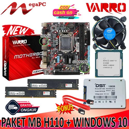 Jual Paketan Rakitan H110 DDR4 + Core i5 6500 + Fan + RAM + SSD ...