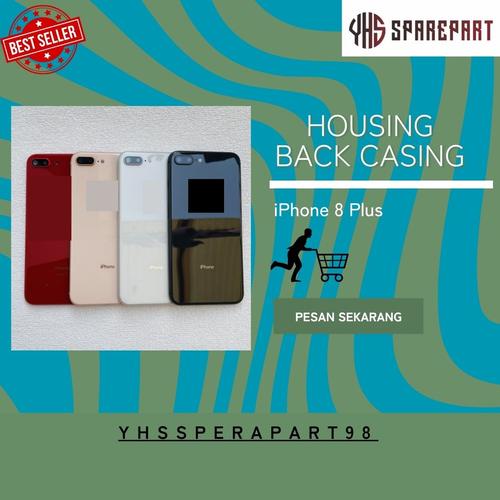 Jual Housing Casing Iphone 8 Plus Ori 100% Best Quality - Gold - GOLD ...