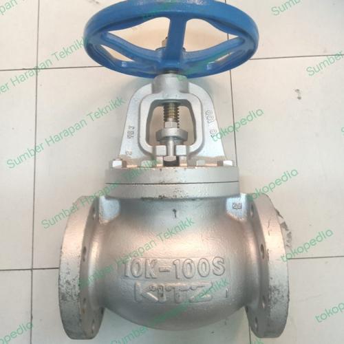 Jual Globe Valve Kitz 10"Inch Flange JIS 10K Cast Iron DN 250 - Jakarta Barat - Sumber Harapan ...