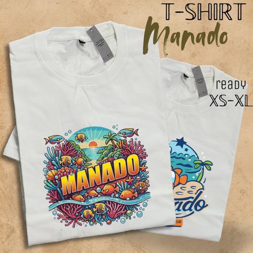 Jual Kaos Souvenir Manado Series Destinasi Kota-kota Populer Indonesia ...