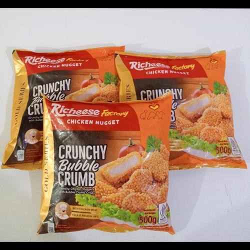 Jual Richeese chicken nugget Crunchy bubble crumb 500gr - Kota Depok ...