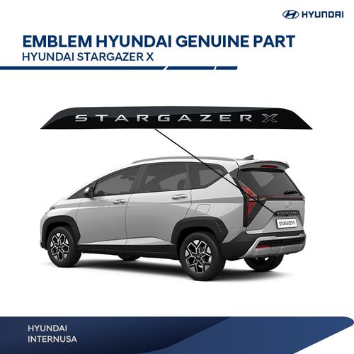 Jual EMBLEM-STARGAZER X HYUNDAI GENUINE PART STARGAZER X - Kab ...