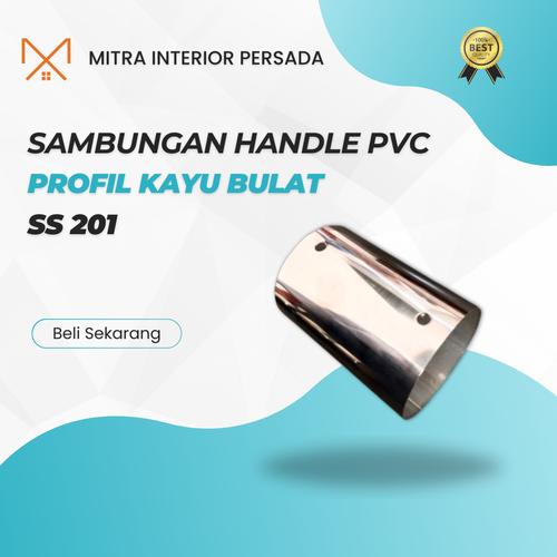 Jual SAMBUNGAN HANDRAIL PVC BULAT / SAMBUNGAN PEGANGAN RAILING LURUS ...