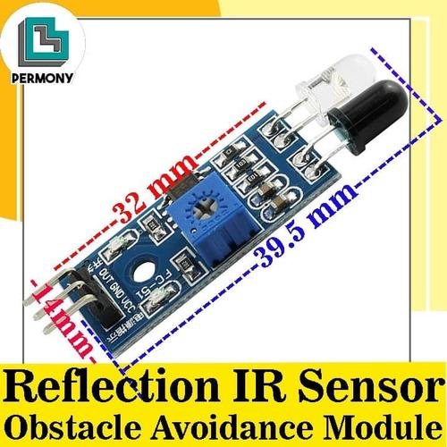 Jual Obstacle Avoidance IR Infrared Sensor Reflection Halangan ...
