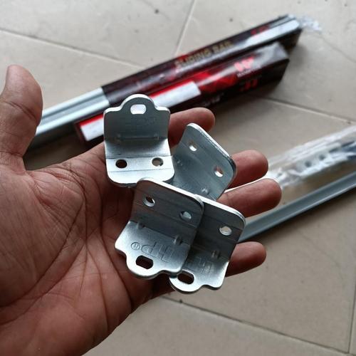 Jual Rel Sliding Track Pintu Geser Aluminium Kayu 200 Cm 180cm D4 ...