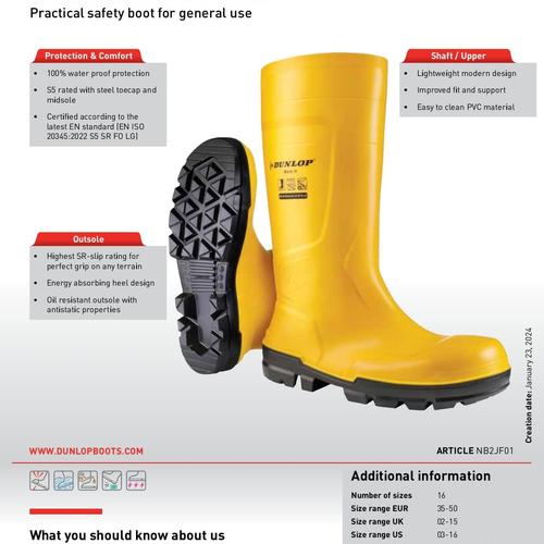 Jual SEPATU SAFETY BOOT DUNLOP / SEPATU SAFETY BOOTS PERSAMAAN INYATI ...