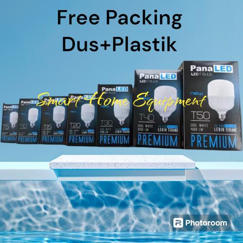 Jual Lampu Led Bulb Panaled Premium 5W 10W 15W 20W 30W 40W 50W ...