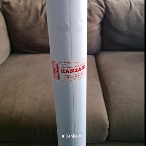 Jual KERTAS HVS ROLL PLOTTER 80 GSM A0 (36") 50 M - Jakarta Utara ...