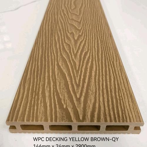 Jual Lantai Decking WPC termurah Ditributor Langsung - YELLOW BRWON-QY ...