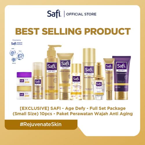 Promo [EXCLUSIVE] SAFI - Age Defy - Full Set Package (Small Size) Anti Aging Cicil 0% 3x - Kota ...