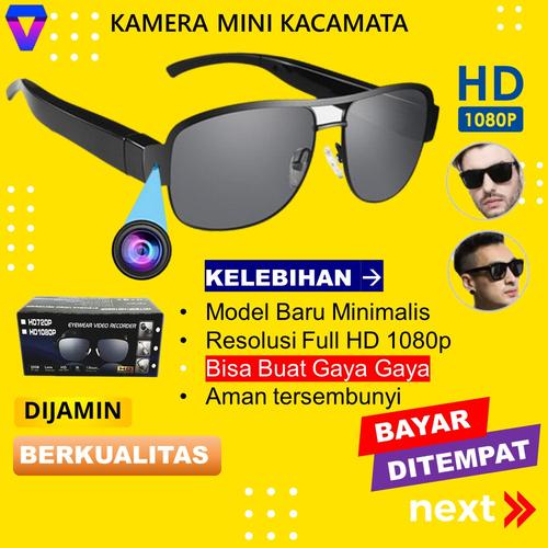 Promo Kamera Pengintai Mini Kacamata Spy Hidden Camera Tersembunyi HD ...