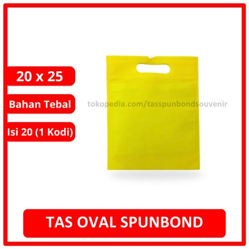 Jual Tas Spunbond Oval Merk Indobag 20x25 Satuan Warna Kuning - Kab ...