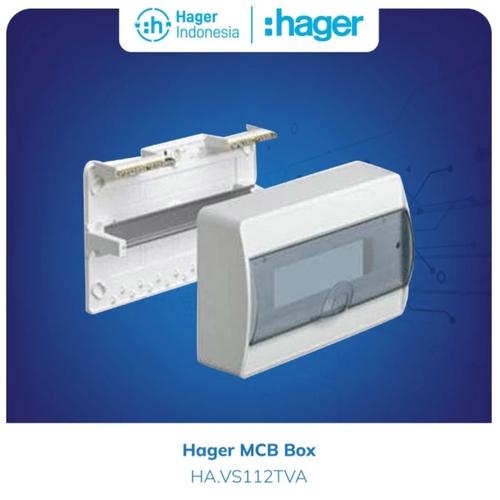 Jual Hager Box MCB 12 Group Outbow VS112TVA 12G 12 12Group Original ...