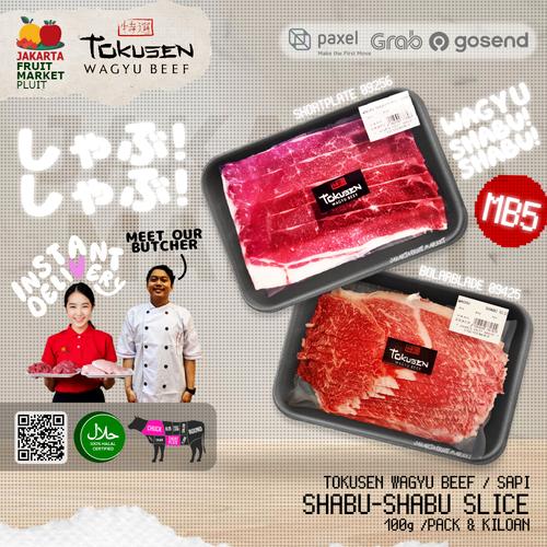 Jual TOKUSEN SHABU WAGYU MB5 beef karubi hotpot daging sapi halal ...