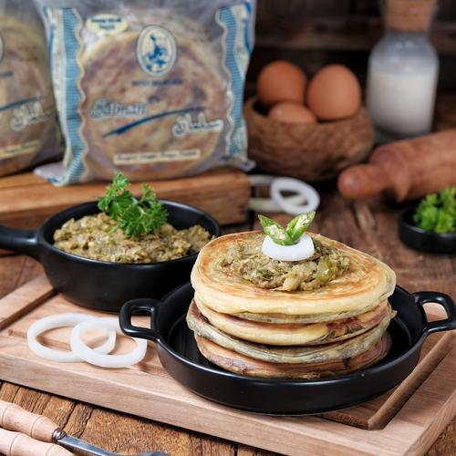 Jual Roti Maryam Salman Daging 1 pack isi 5 roti Mariam Stasiun Canai ...