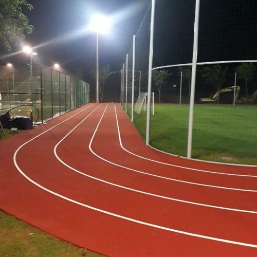 Jual Running Track Rubber Flooring tebal 15 mm Full PU standard IAAF ...