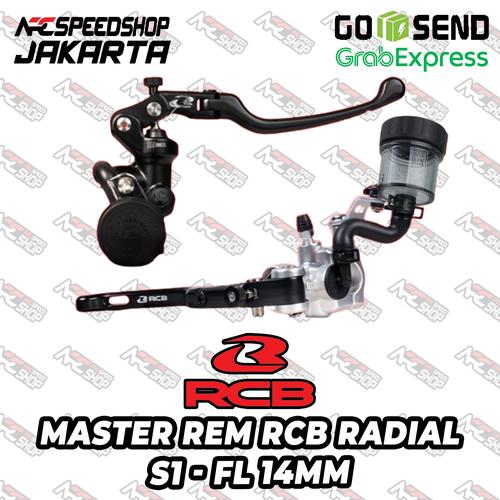 Jual Master Rem RCB S1 FL Radial 14mm / 17mm Honda Vario Scoopy Beat ...