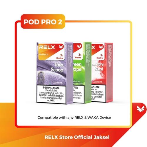 Jual RELX Pod Pro 2 All Varian (Compatible relx/waka device) - Jakarta ...
