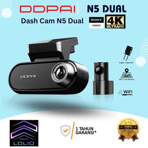 Promo DDPAI N5 Dual Front and Rear 4K UHD Resolution AI Dash cam ...