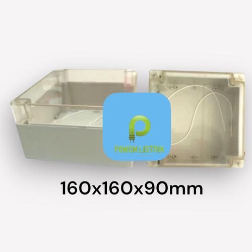 Jual kotak plastik ABS duradus junction Box waterproof Transparan ...