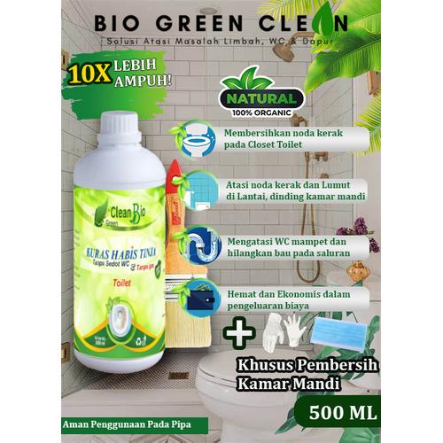Jual Bio Green Cair menghilangkan bau busuk pada WC / saluran ...