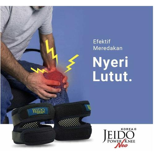 Jual Jeido Power Knee Neo Uk M dan L Pad Support Infrared Dekket terapi ...