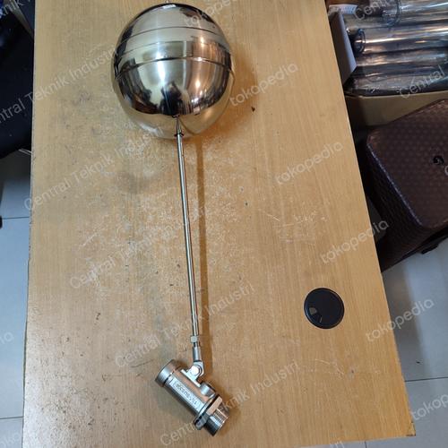 Jual Pelampung Tangki Stainless ss304 Floating Valve Drat 11/2"inch ...