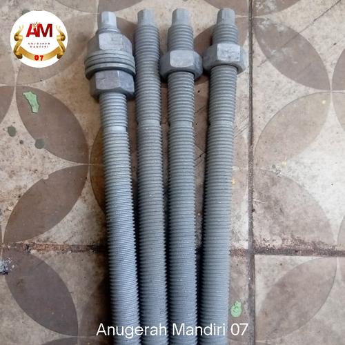Jual Chemical Anchor M20 x 260mm HDG/Hodtip Galvanis + 1 ring plat ...