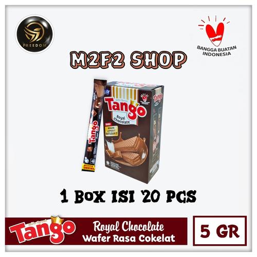 Jual Tango Wafer Royal Chocolate Stick | Krim Cokelat Stik - 5 gr ...