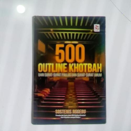 Jual 500 Outline khotbah surat paulus dan surat umum - Jakarta Pusat ...