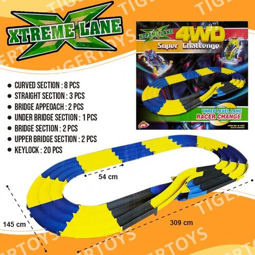 Jual JALUR TAMIYA 3JALUR TRACK TAMIYA 3WAY LONG TAMIYA ARENA RACING ...