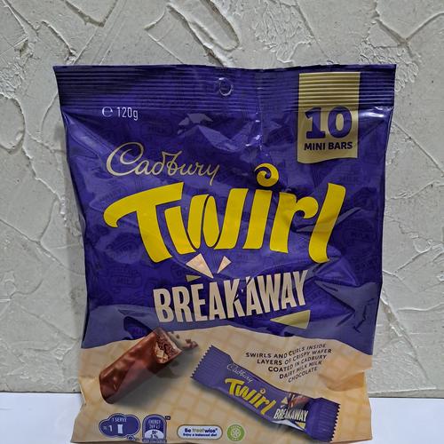 Jual CADBURY TWIRL BREAKAWAY 10 MINI BARS - Jakarta Barat - food and ...