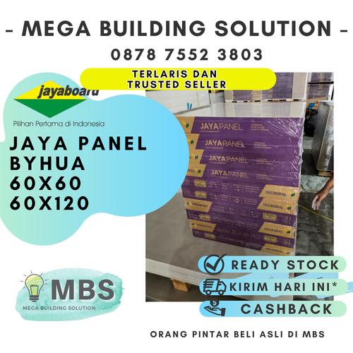 Jual DUS Byhua Ceiling Panel / Gyptile - 600x1200 mm - Plafon akustik ...