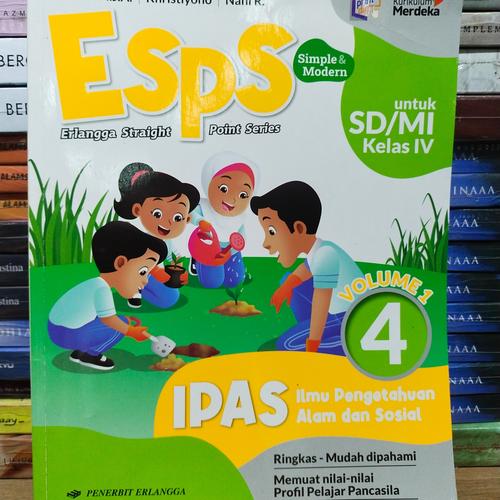 Jual Buku ESPS IPAS 4 SD/MI KELAS IV ERLANGGA KURIKULUM MERDEKA - Kota Surabaya - INTI BUKU ...