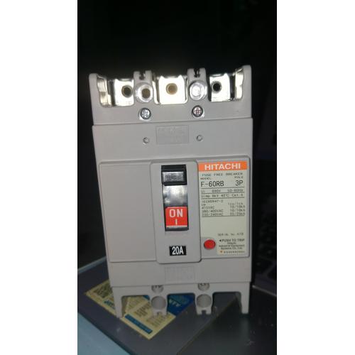 Jual Mccb Breaker Hitachi F-60RB 3P 20A Original - Jakarta Pusat ...