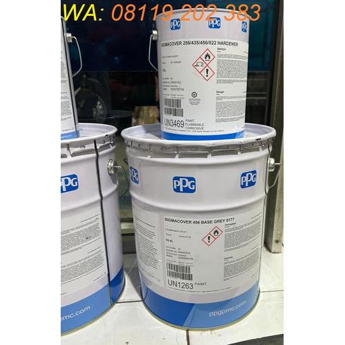 Jual SigmaCover 456 grey 5177 semi-gloss epoxy finish 20L, PPG Sigma ...