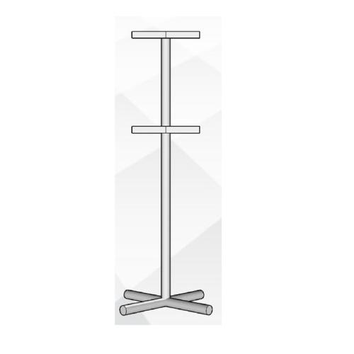 Jual Tiang Rambu Movable Tinggi 150 Cm, Kaki X, Pipa Galvanis 2 inch ...