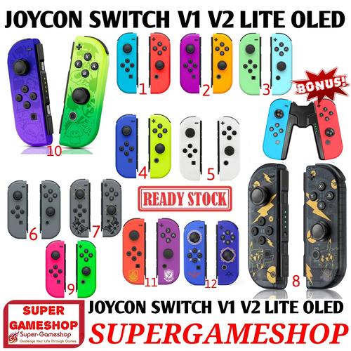 Promo Nintendo Switch Joy Con - Joycon Switch - Purple x Yellow Cicil 0 ...
