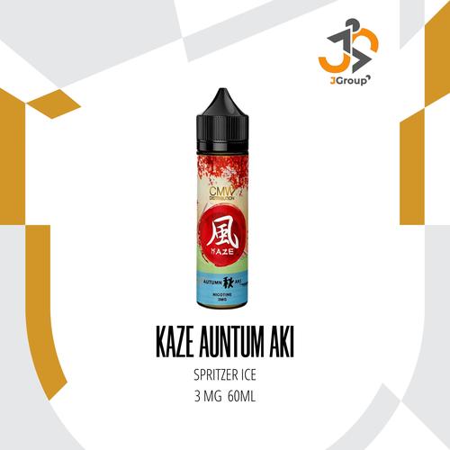 Jual KAZE AUTUMN DAN WINTER 60ML 3MG BY EMKAY E-LIQUID VAPORIZER VAPE ...