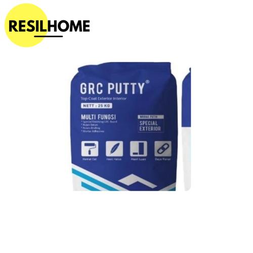 Jual GRC purry top coat 20 kg compoun dempul semen putih semen ...