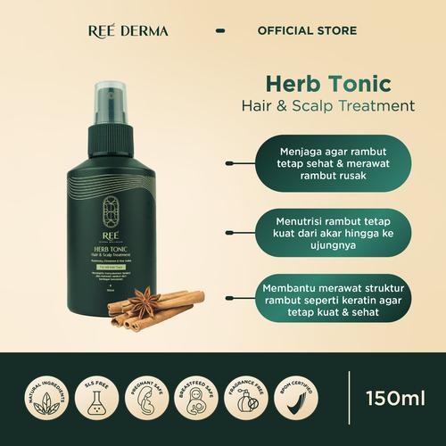 Jual Ree Derma Wellness Herb Tonic - Hair & Scalp Treatment - Kota ...