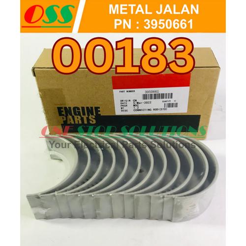 Jual METAL JALAN CON ROD BEARING CUMMINS STD PN 3950661 3901430 ...