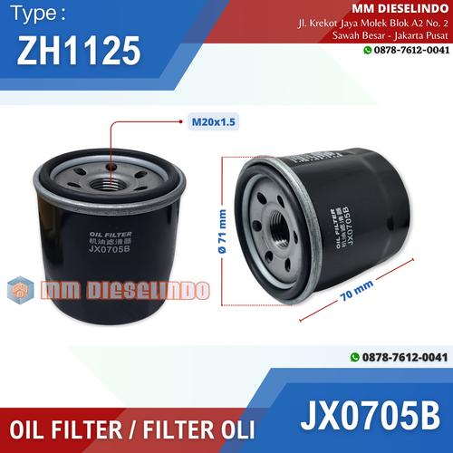 Jual JX0705B Oil Filter / Filter Oli / Saringan Oli / Element LOS ...