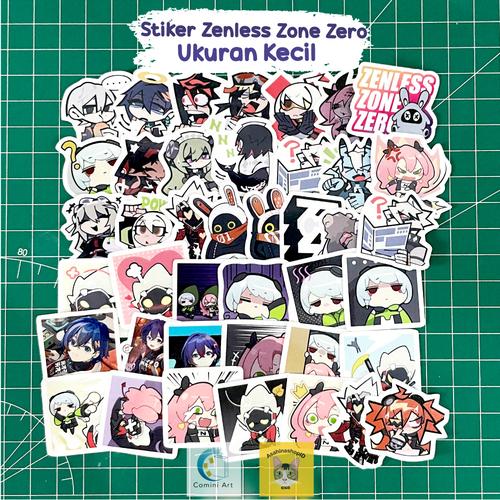 Jual Stiker Zenless Zone Zero/ZZZ Chibi ukuran kecil (VinlyGlossy ...